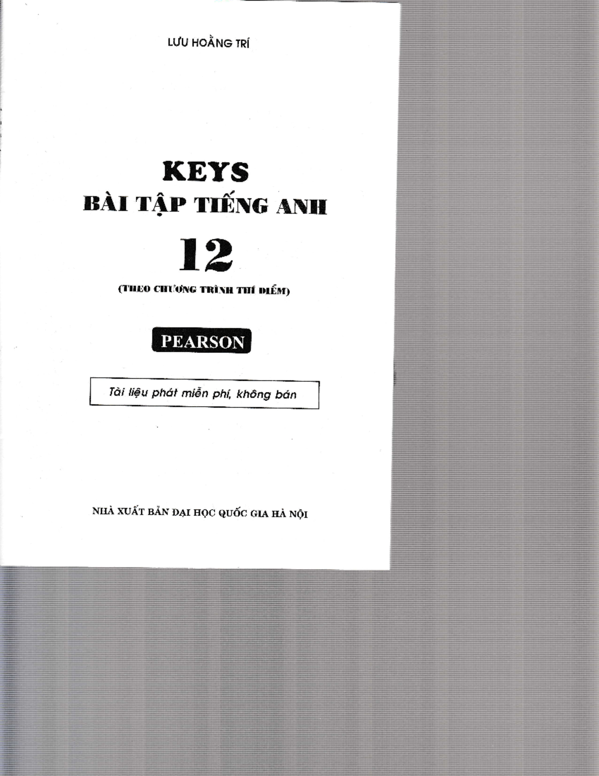 KEYS-E12 LƯU HOẰNG TRÍ - tUU HoANG TRI KEYS sAr rAp rrffruG ,,rNrr t (Trtno crrUdruc rnimr rrri ...