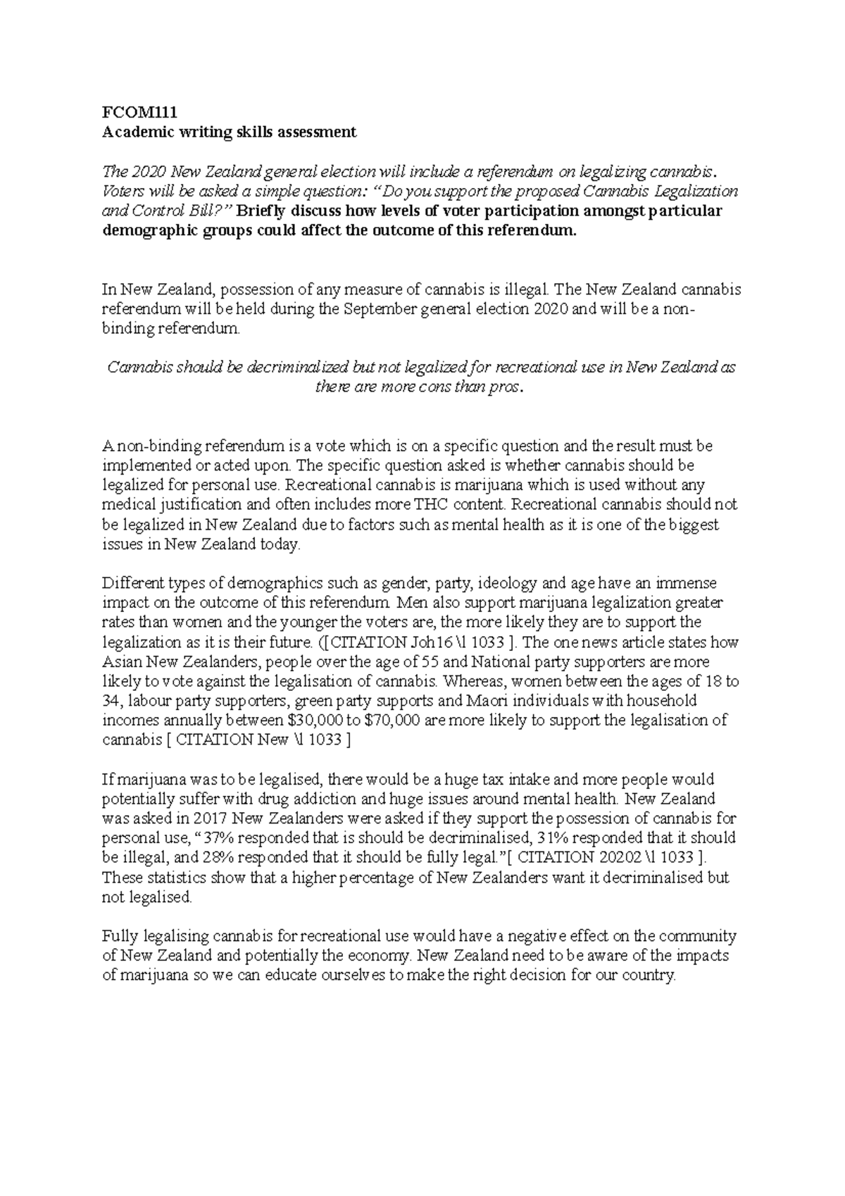 FCOM111 Academic Writing Skills Assessment FCOM Academic Writing fcom111-academic-writing-skills-assessment-fcom-academic-writing