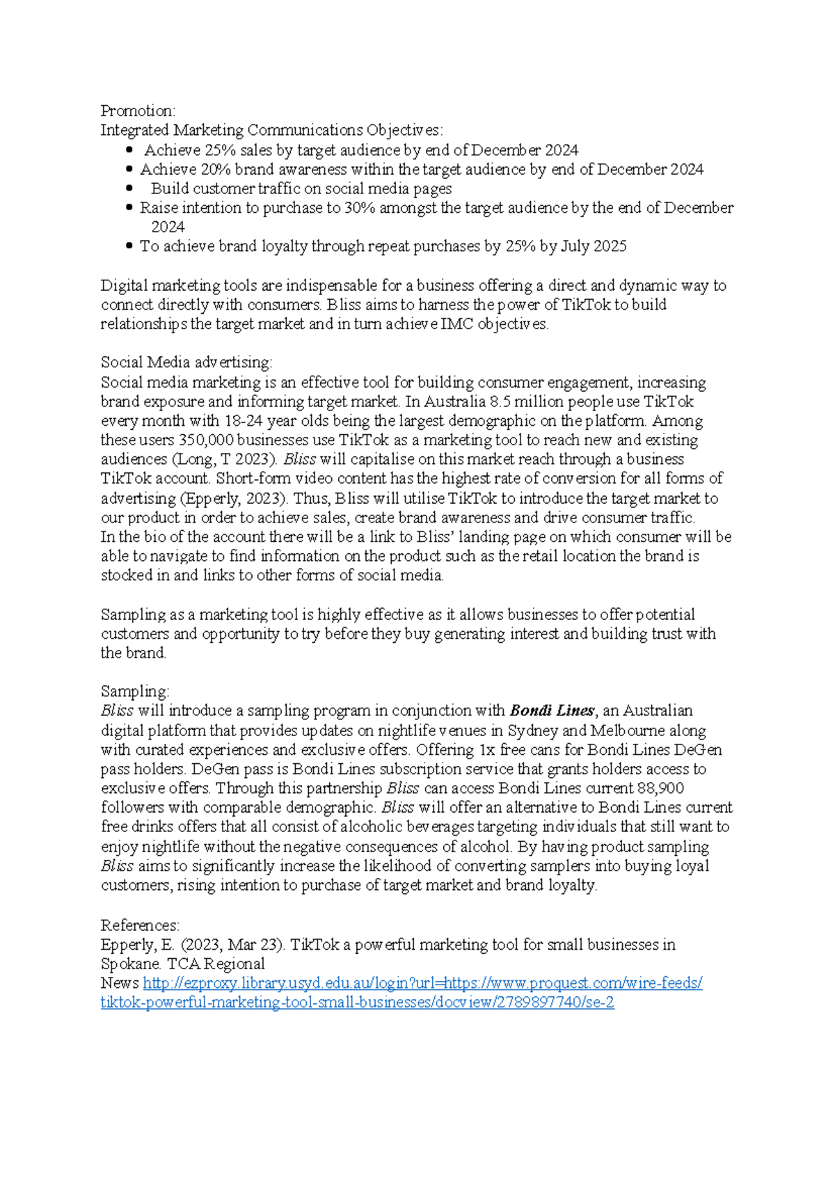 Promotion - tut work - Promotion: Integrated Marketing Communications ...