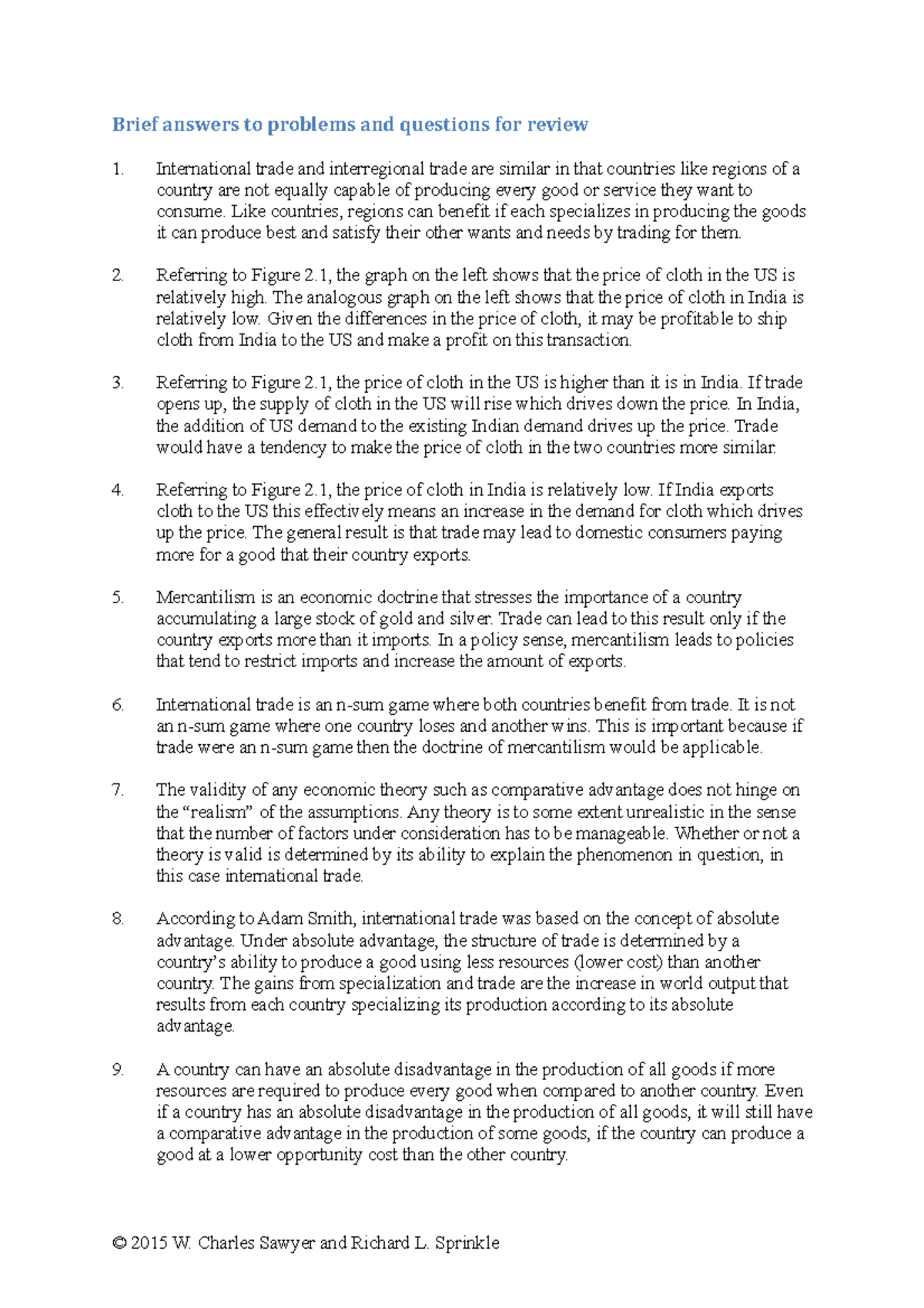 2 2 Brief Answers to Problems and Questions for Review docx - Brief ...