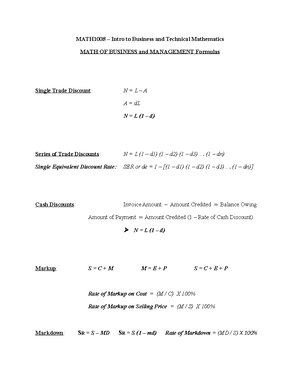 CH6 Handwritten Solutions - MATH 1008 - Studocu