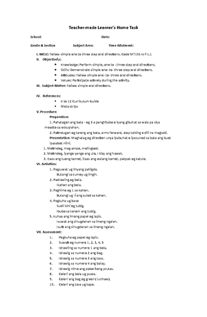 PT Mathematics 6 Q1 - periodical tests in Math - Table of Specification ...