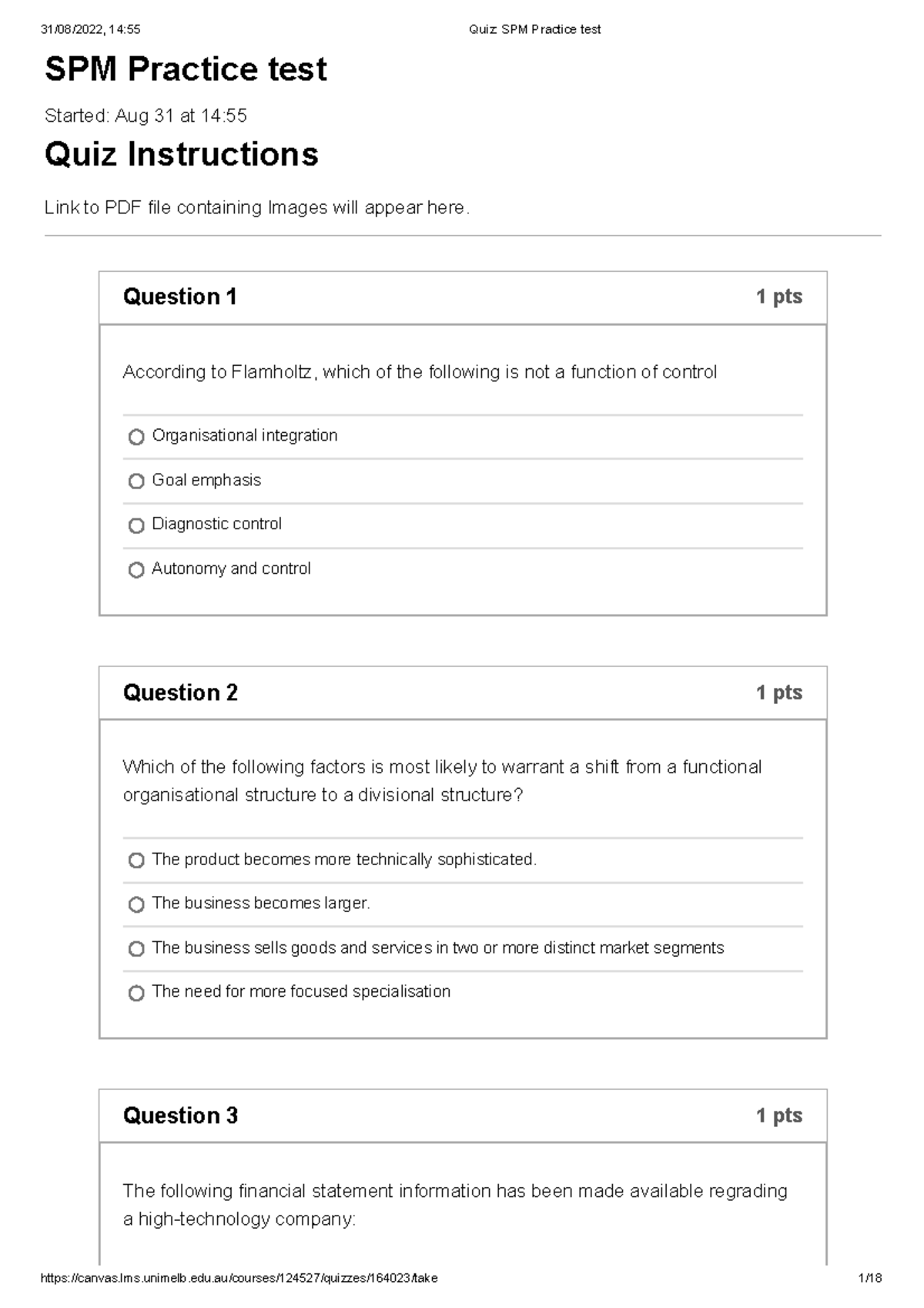Quiz SPM Practice test - Paper - SPM Practice test Started: Aug 31 at ...
