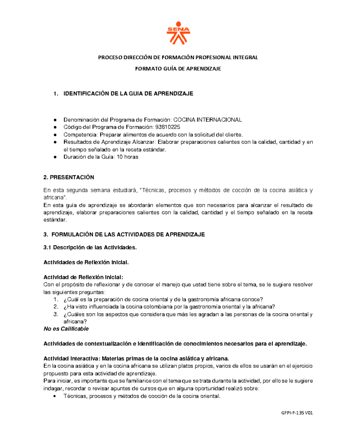Guia Aprendizaje 2 - Estudios - PROCESO DIRECCI”N DE FORMACI”N PROFESIONAL INTEGRAL FORMATO GUÕA ...