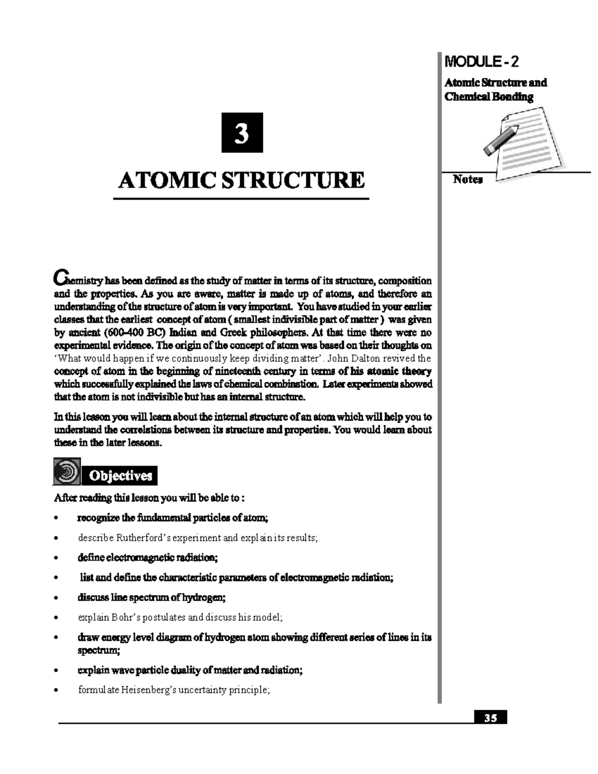 Atomic Structure Notes 1 - ‘What would happen if we continuously keep ...