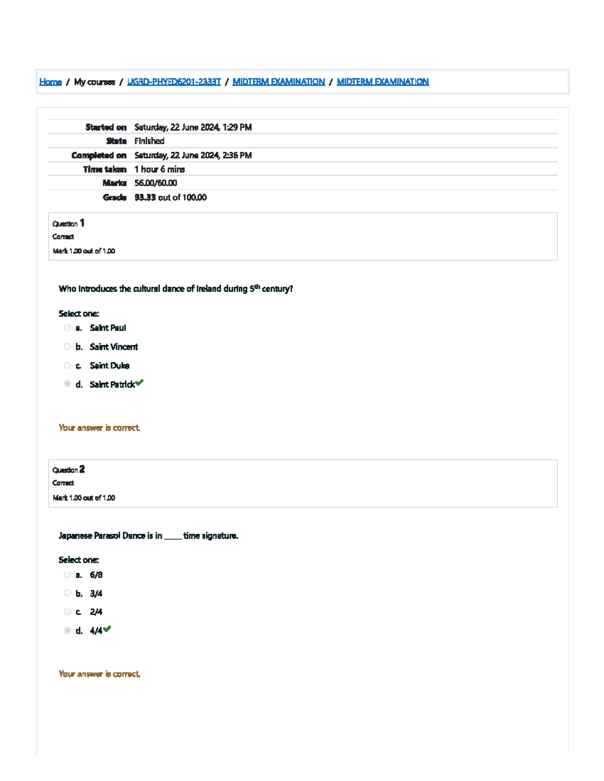 Hay nako ang pogi ko - MIDTERM EXAM PATFIT;) - Home My courses MIDTERM ...