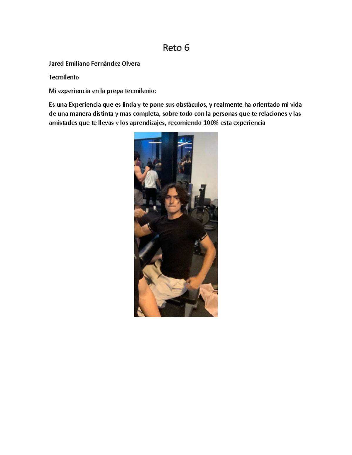 Reto 6 habilidades y vlores V - Reto 6 Jared Emiliano Fernández Olvera Tecmilenio Mi experiencia ...