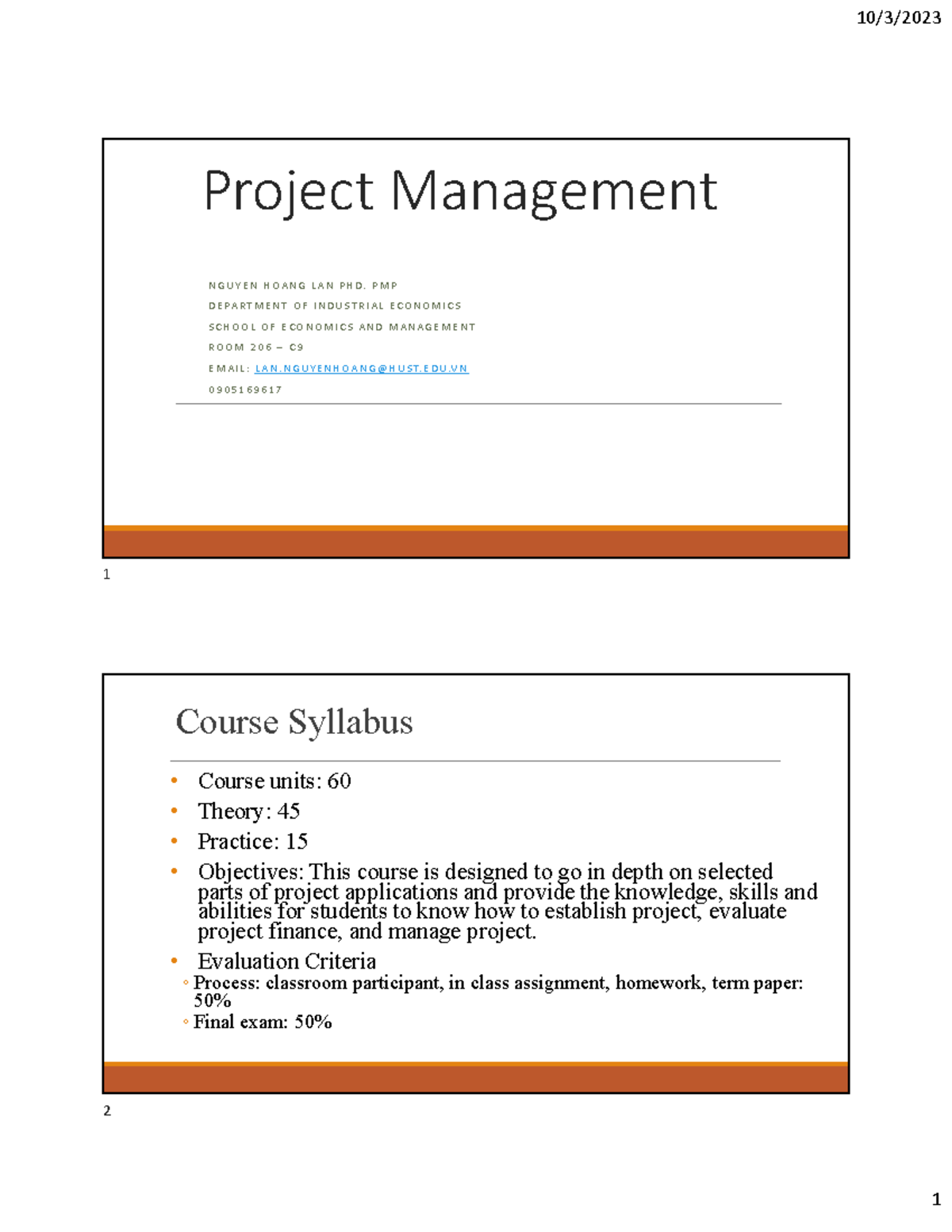 Chap 1 2023 Project Management lecturenote C1 fundamental short ...