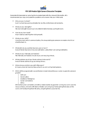 Cheyenne Morgan SCS 200 Applied Social Sciences - Module Three Question ...