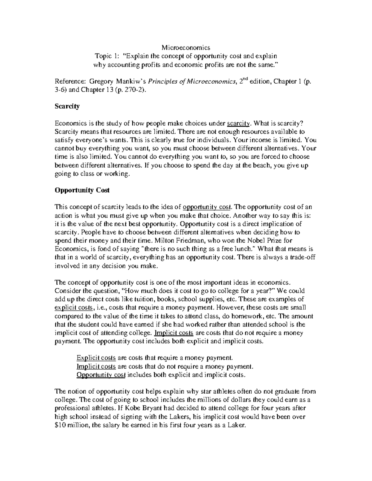 Micro 1 - pdf full textbook BCOM HRM 1st year Economics, Business ...