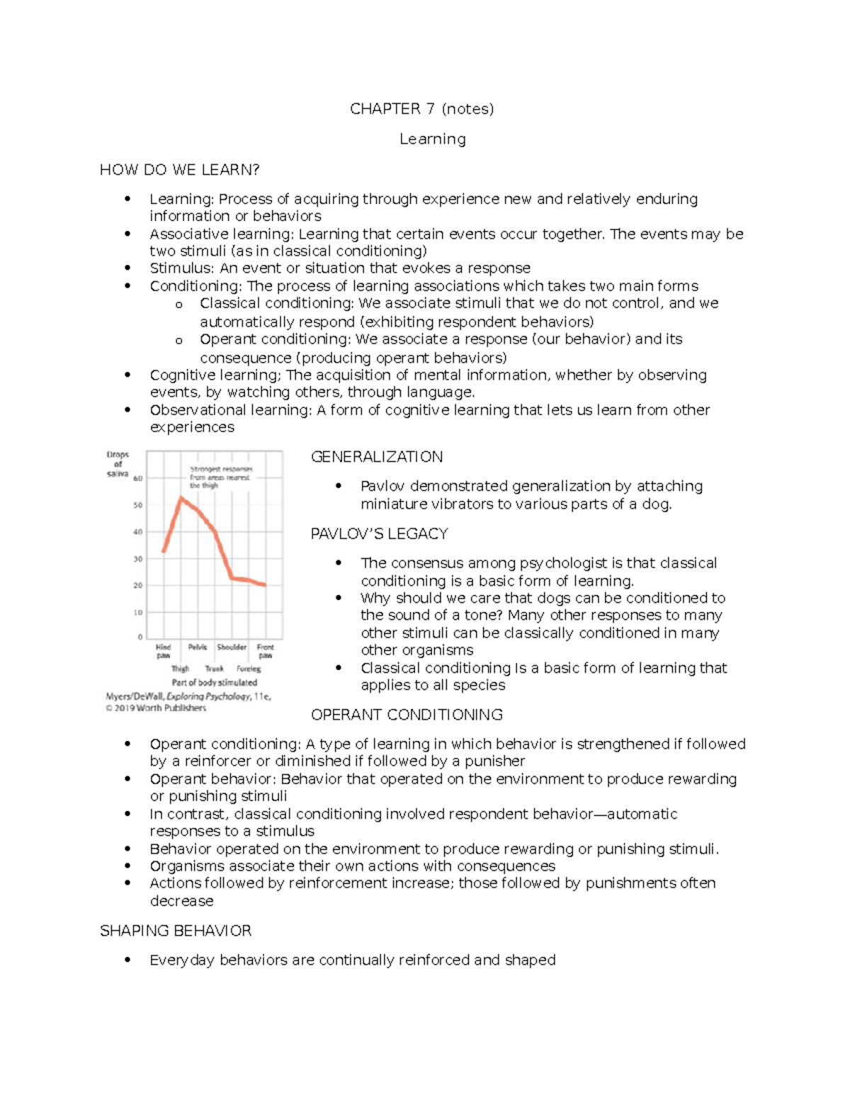 General Psychology- Exploring Psychology ( David G Meyers. Nathan ...
