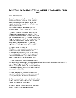 Withholding Tax Tables - Republic of the Philippines PALAWAN STATE ...