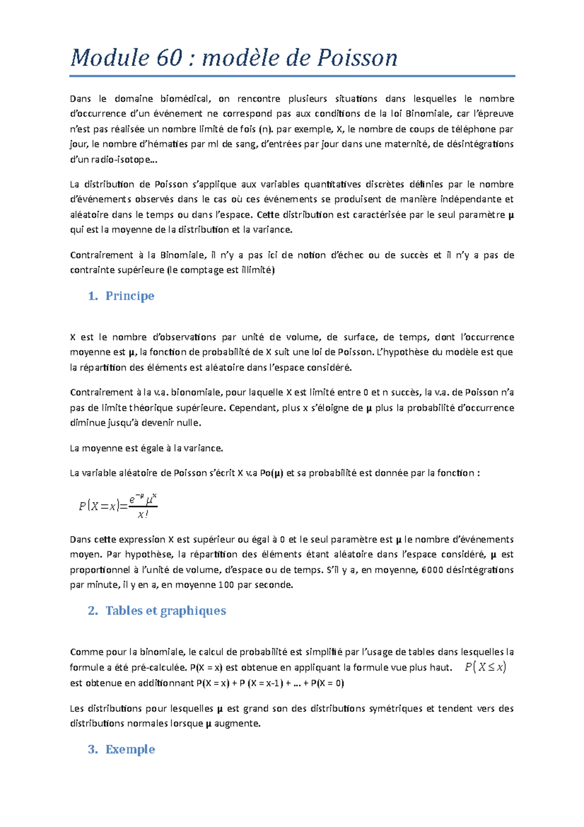Module 60 - Partie Depierreux synthétisée - Module 60 : modèle de ...
