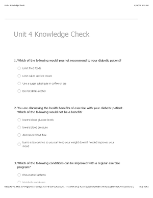 Unit 6 Knowledge Check - Unit 6 Knowledge Check 9/29/20, 9'39 PM - Studocu