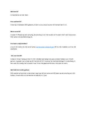 Opbouw van een verslag algemeen - Opbouw van een verslag Richtlijnen ...