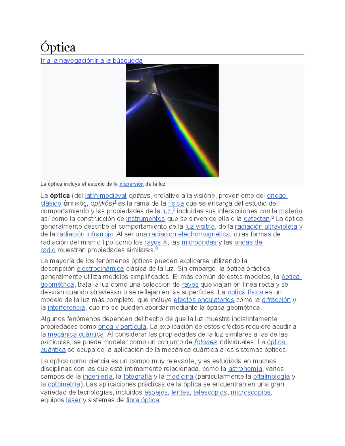 Opticaa - Las primeras aplicaciones de la óptica muy probablemente ...