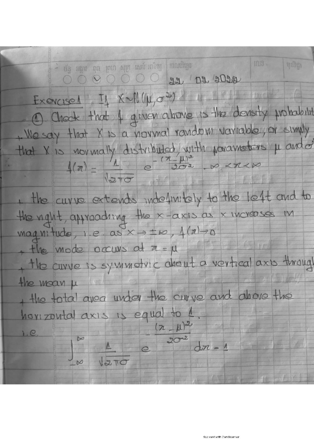 Assignment probability 2 - Computer Scient RUPP - Studocu