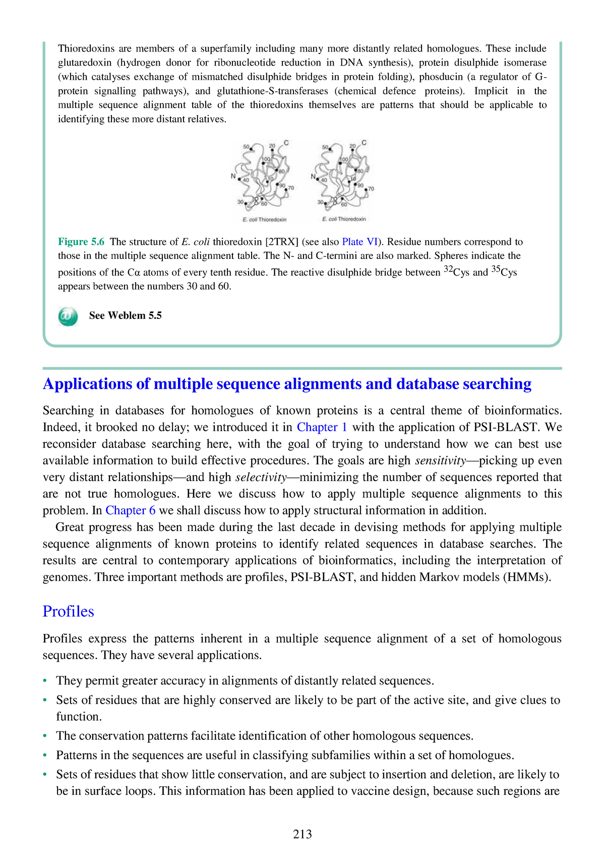 Introduction of Bioinformatics - Notes-54 - Thioredoxins are members of ...