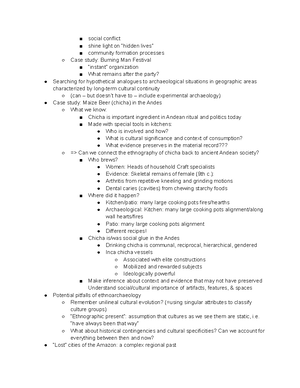 Lithic artifacts - Prof. Sarah Baitzel - INTRO TO ARCHAEOLOGY Lithic ...