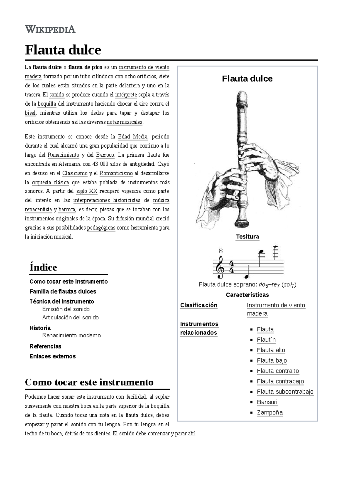 U2 pp 44 flauta dulce - Creado a base de proyectos artísticos y ...