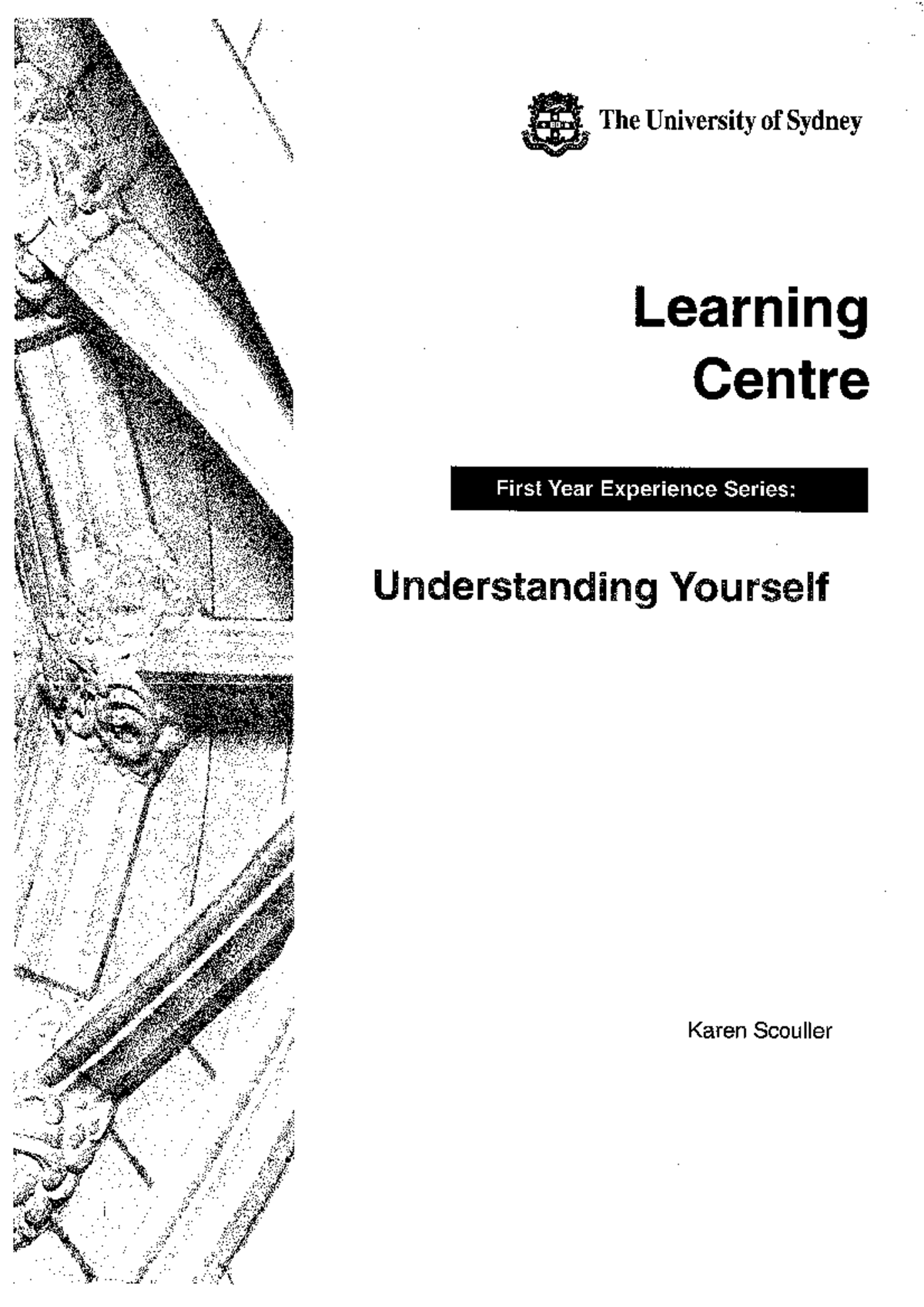 Understanding-yourself - Understanding the self - Studocu