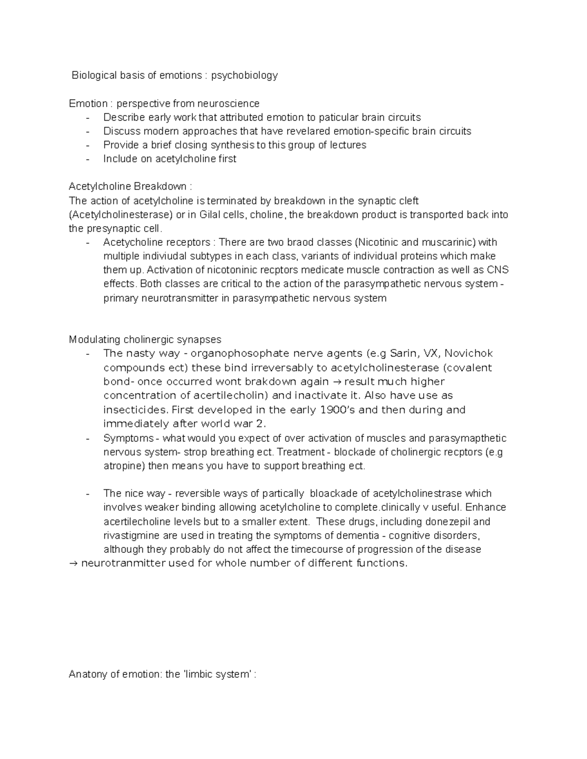 Biological basis of emotions psychobiology - Biological basis of ...