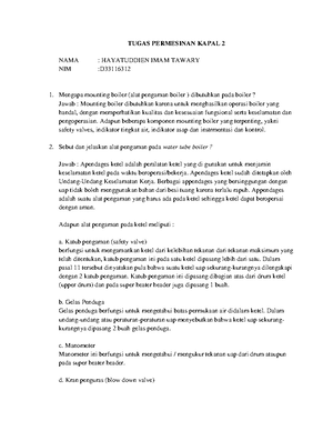 Position Paper Hayatuddien IMAM Tawary - POSITION PAPER ASEAN YOUTH COP ...