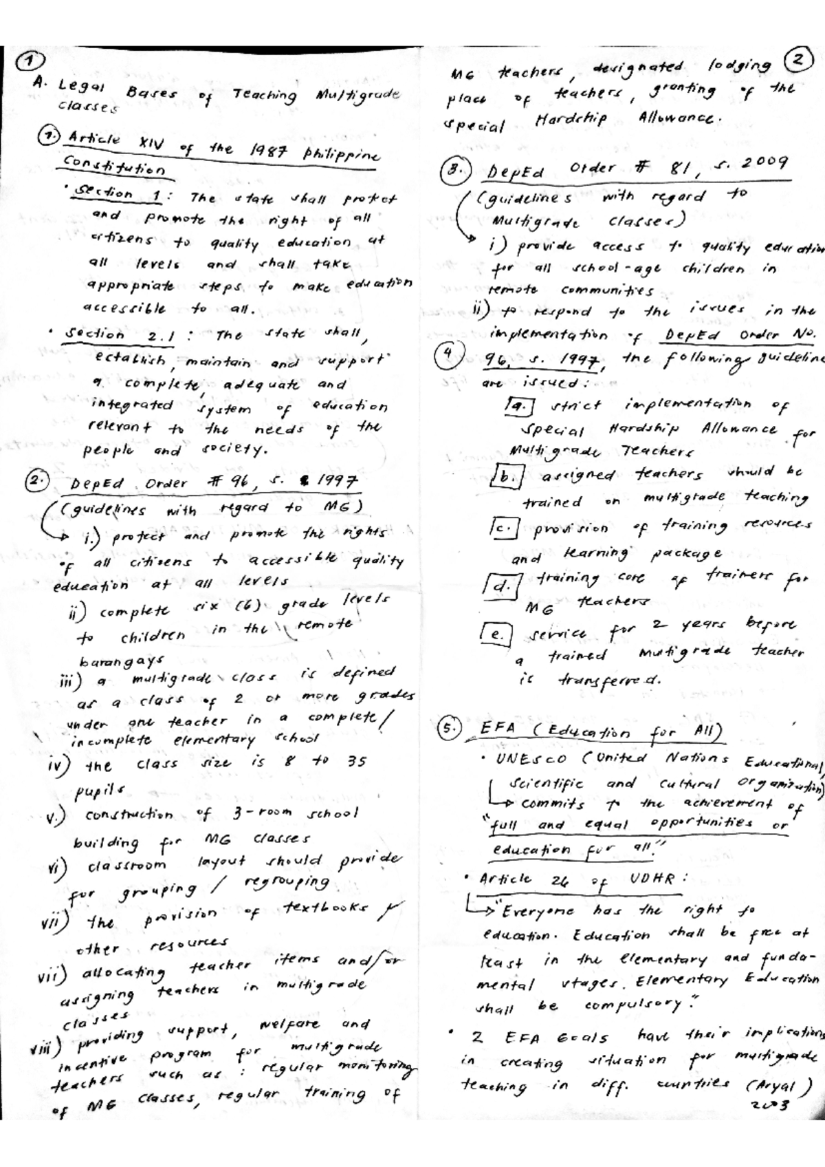Teaching Multigrade notes - Teaching in multi-grade class - Studocu