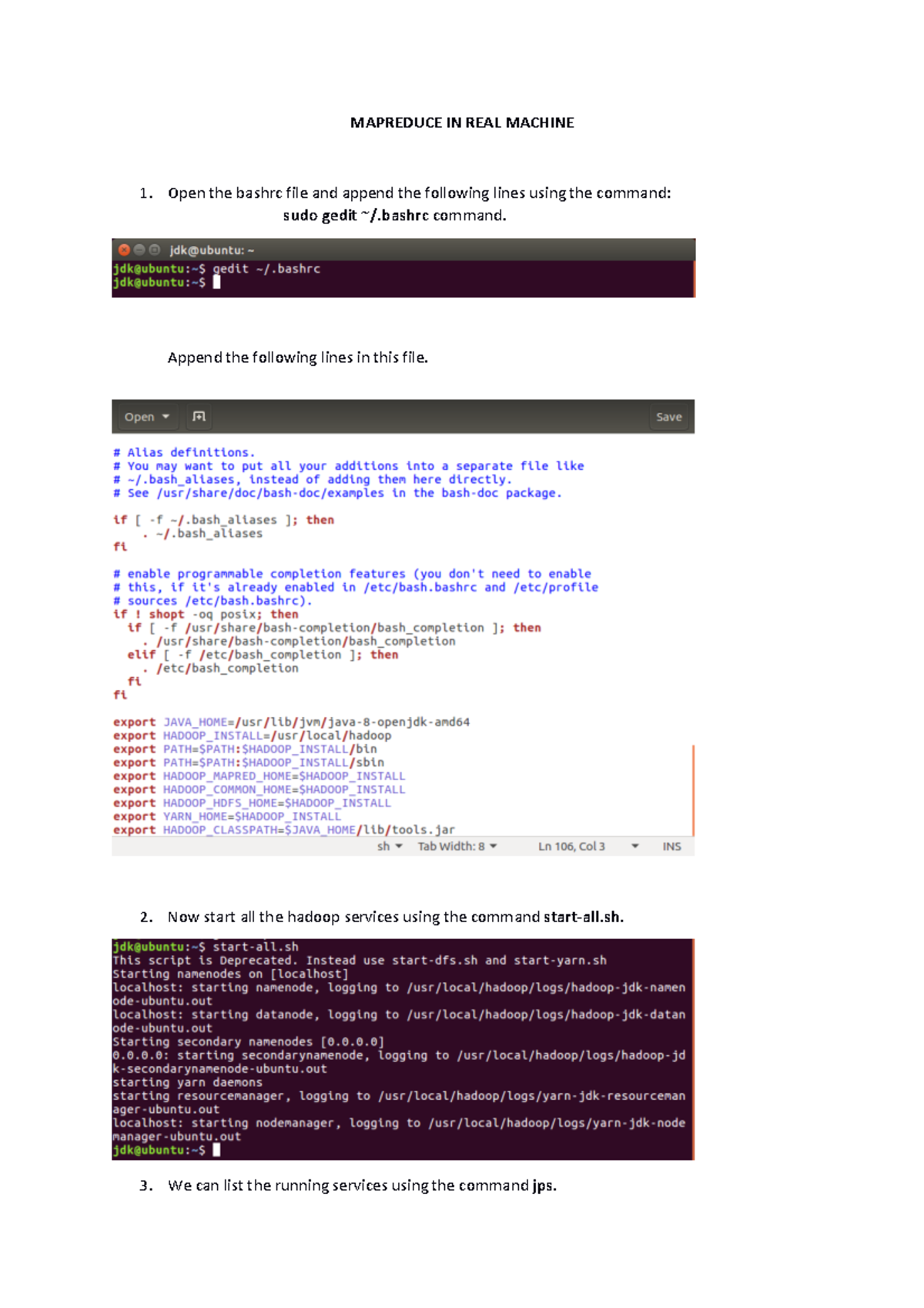 Mapreduce - Summary Data Wrangling - MAPREDUCE IN REAL MACHINE Open the ...