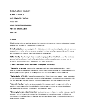 Guidance AND Counselling Course Outline AND Notes - DR. KEMUNTO. COURSE ...