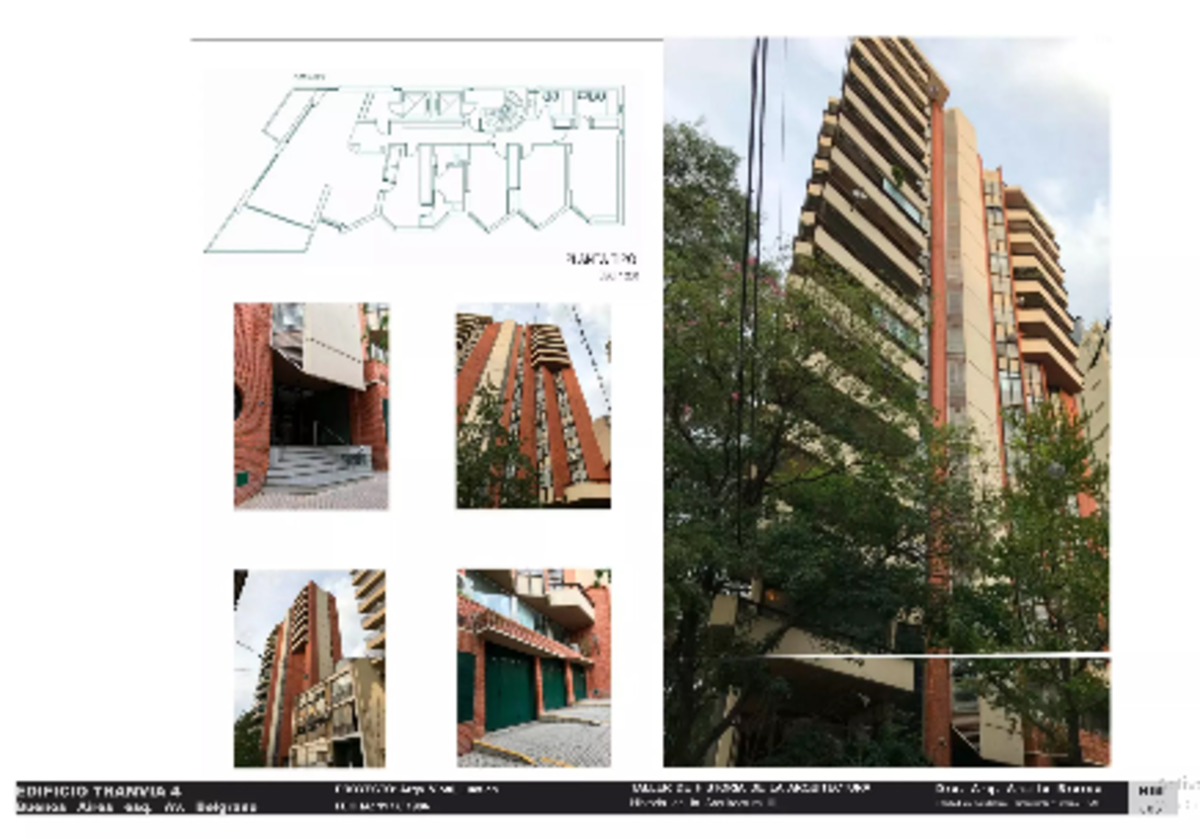 Historia - Imagenes Edificio Tranvía IV Viotti y Luetich - 00 00 PLANTA ...