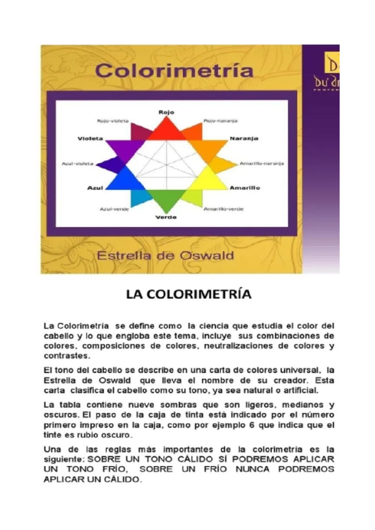 Documento (22) - espero uy les sriva - Colorimetría Dud Rojo Violeta ...