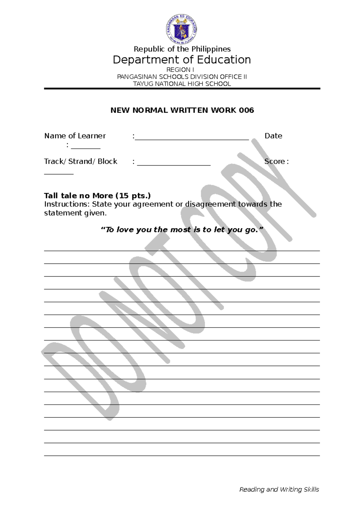 Q4 New Normal Written Works 006Q4 New Normal Written Works 006Q4 New ...