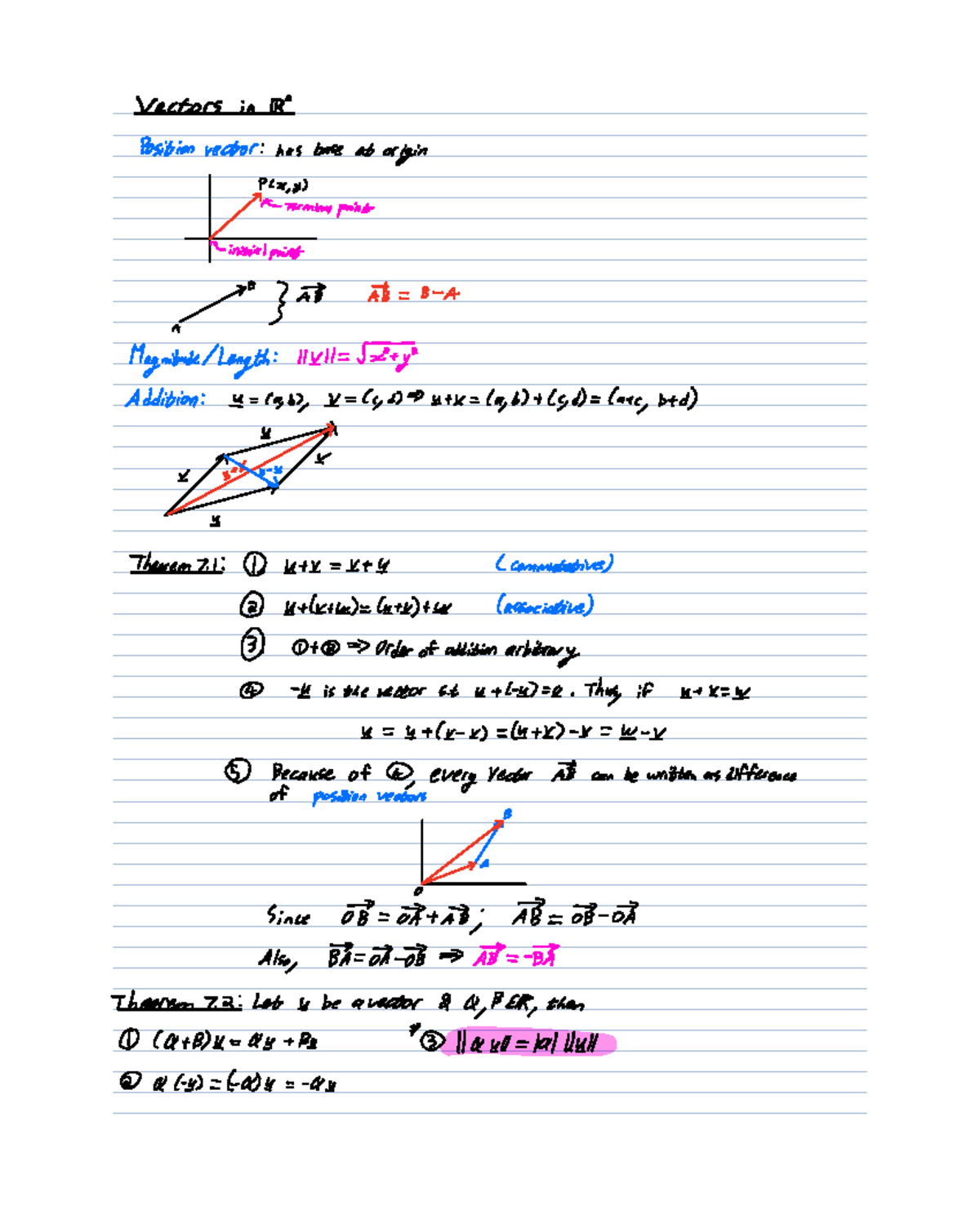 Alg2 notes - These are some linear algebra Practice questions , proofs ...