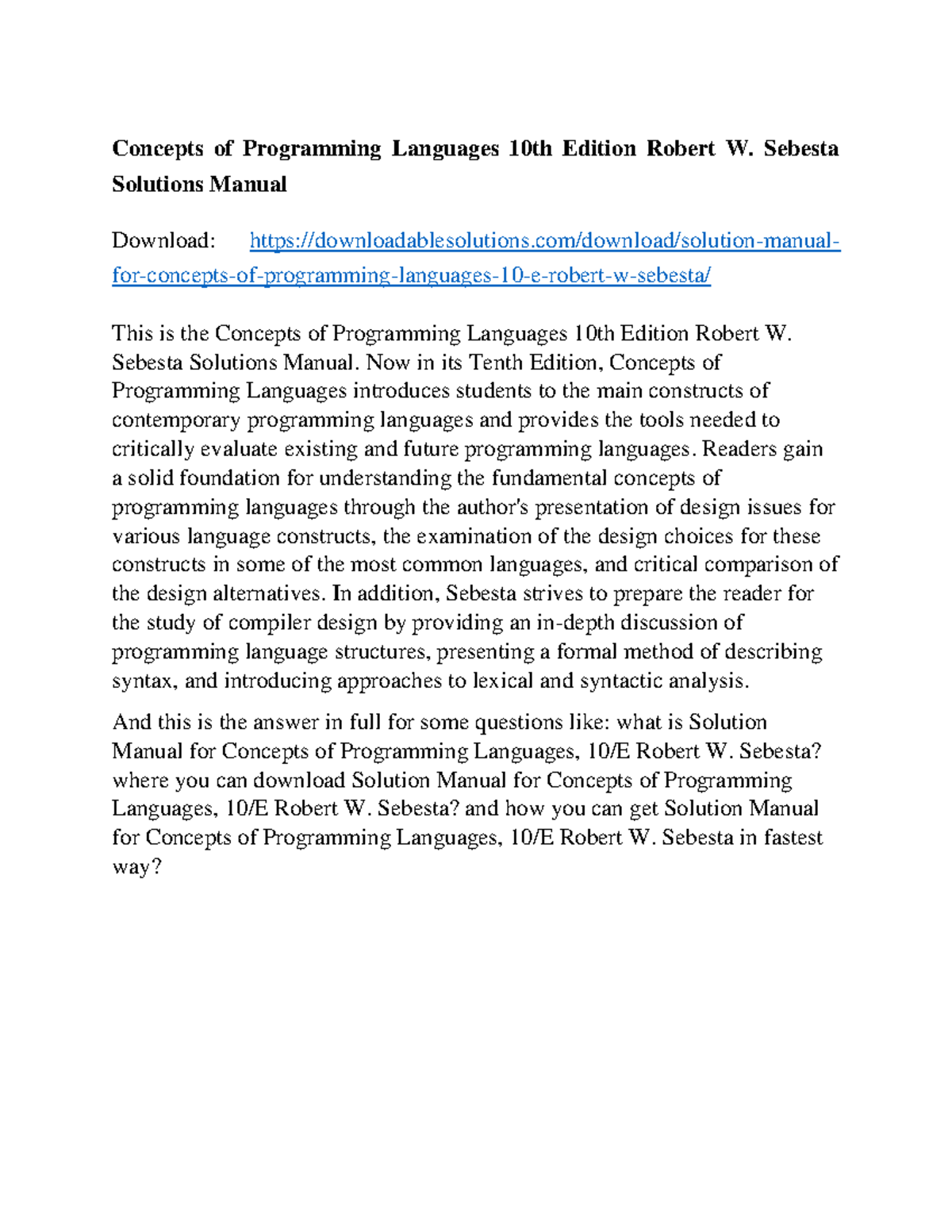 Conceptsofprogramminglanguages 10theditionrobertw 180731192756 Concepts Of Programming