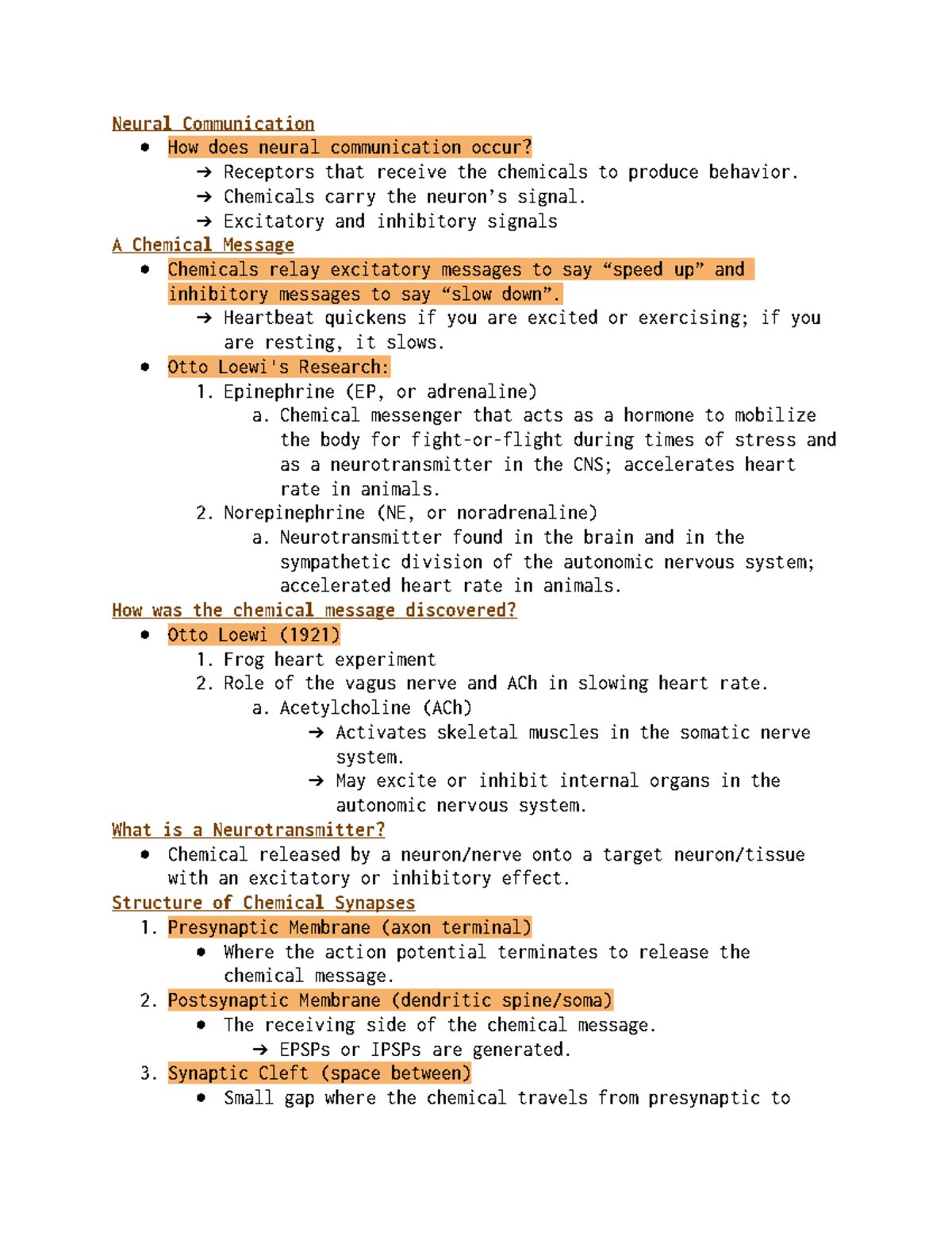 Neurotransmission Between Neurons part 1 - Neural Communication How ...