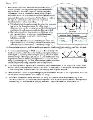 Phys 132 lab #3 - Professor Tatiana Kuriabova Lab #3: Fundamental frequencies and wavelength vs ...