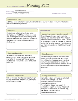 Heparin med - ACTIVE LEARNING TEMPLATES THERAPEUTIC PROCEDURE A ...