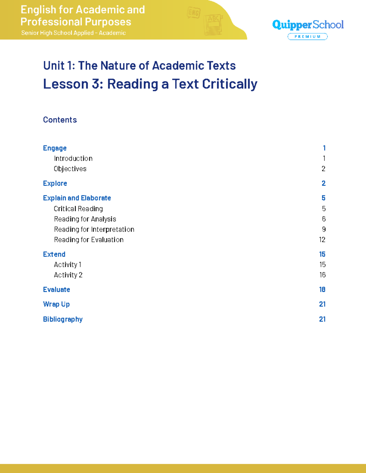 PDF-SG EAP11 12 UNIT-1 Lesson-3 Reading-a-Text-Critically - Unit 1: The ...