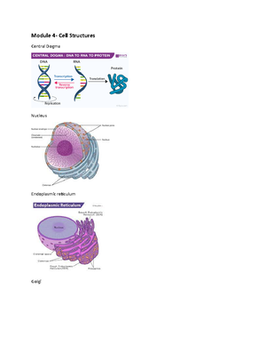 Module 3 The module of life - Module 3: The module of life Organic ...
