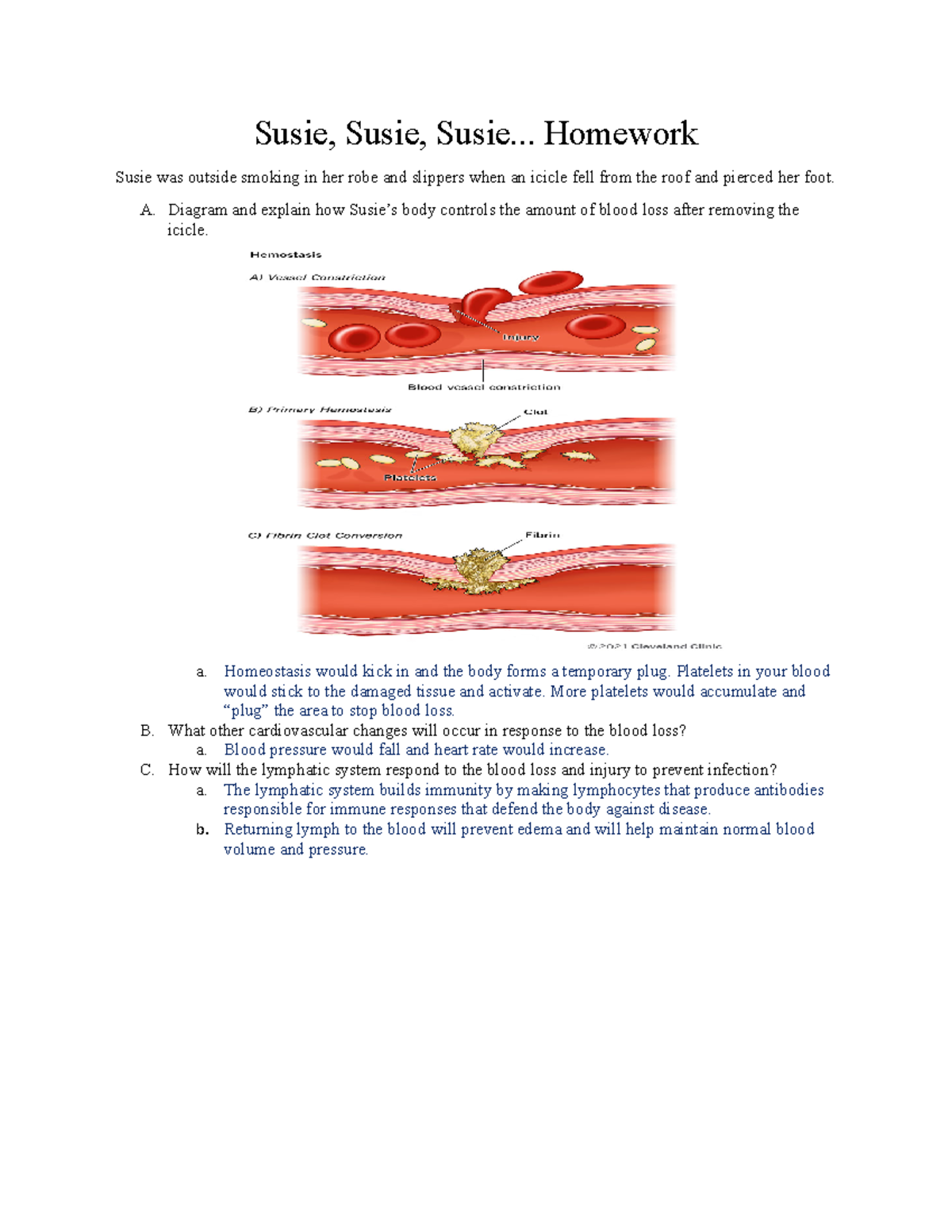 Smoking Susie-1 - Assignments for Dr. Bandy - Susie, Susie, Susie ...