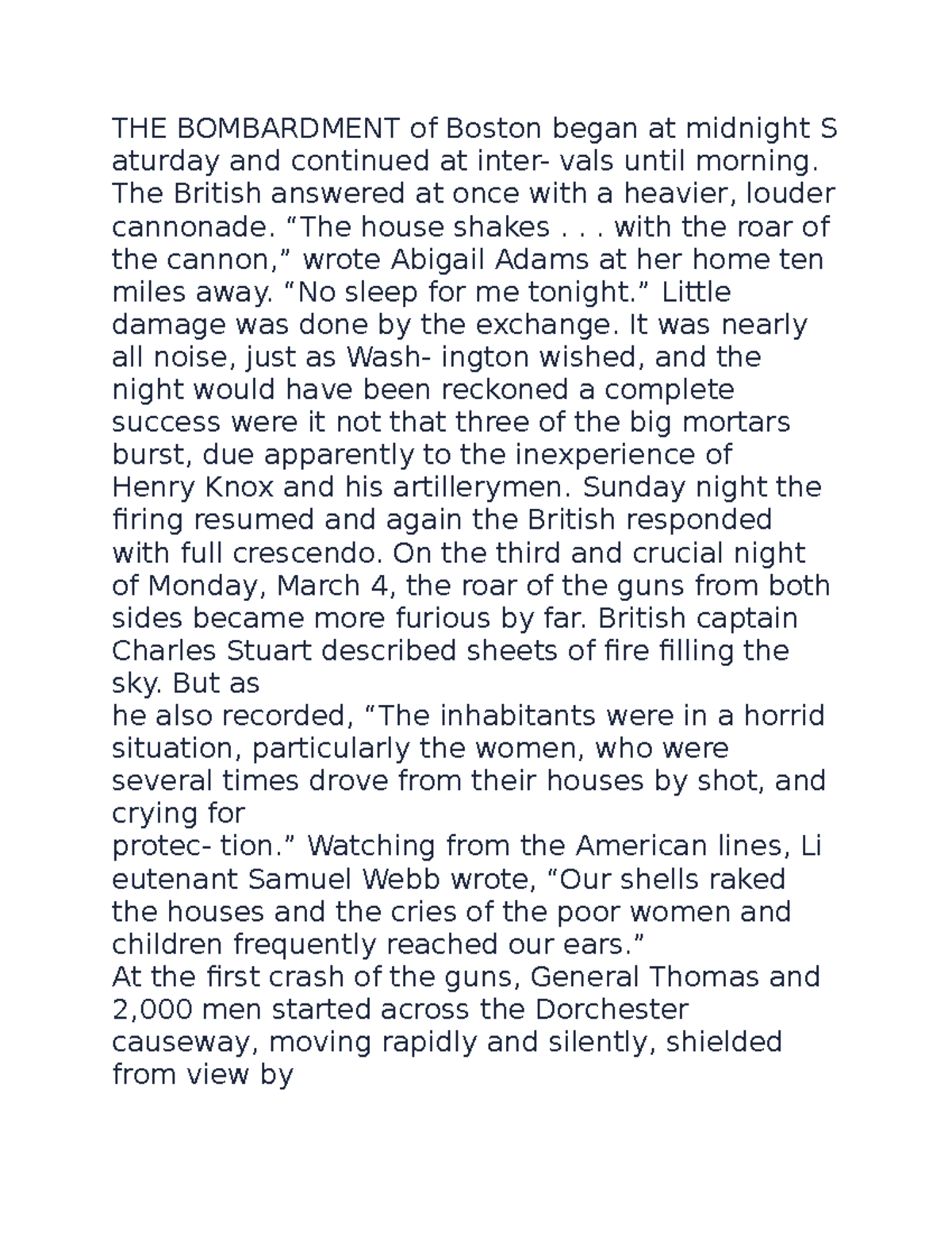 AP54best men possible, men of ability and energy who, like Wash- ington ...