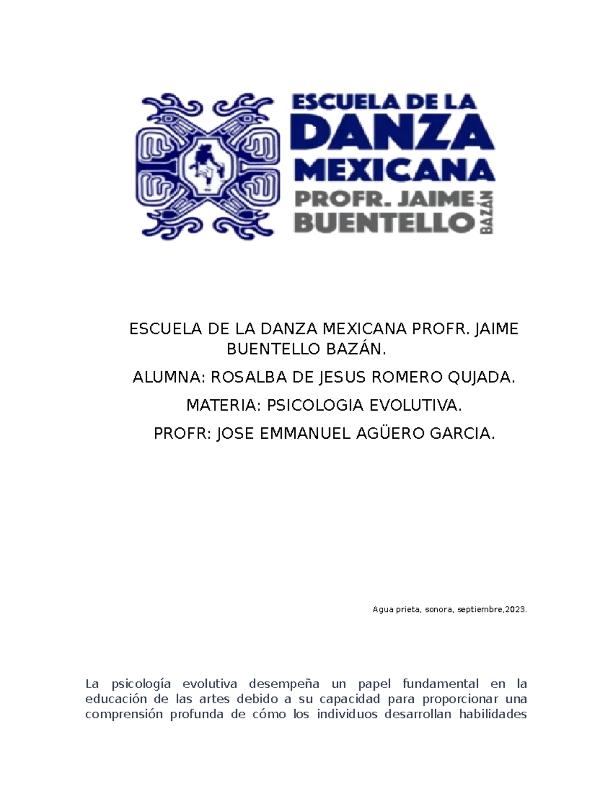 Escuela DE LA Danza Mexicana Profr - ESCUELA DE LA DANZA MEXICANA PROFR ...