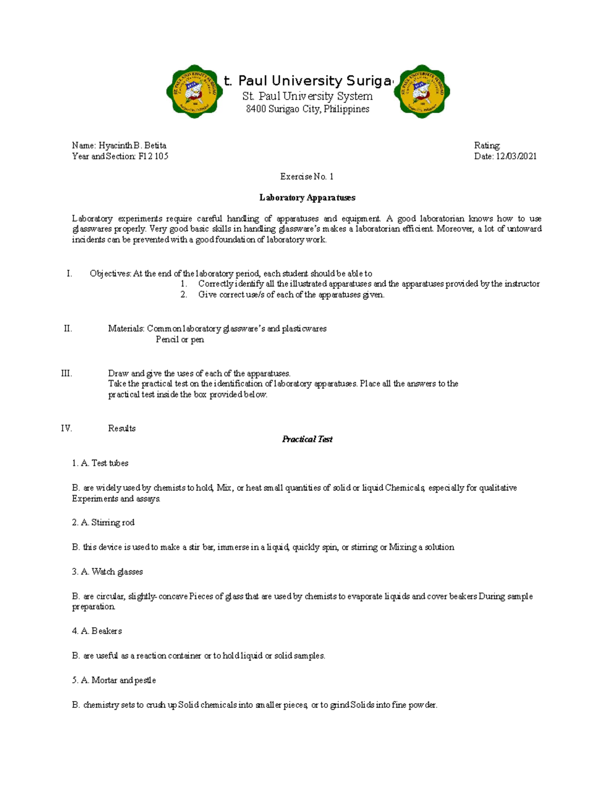 Biochem-activity-1 - this is for advance study - St. Paul University ...