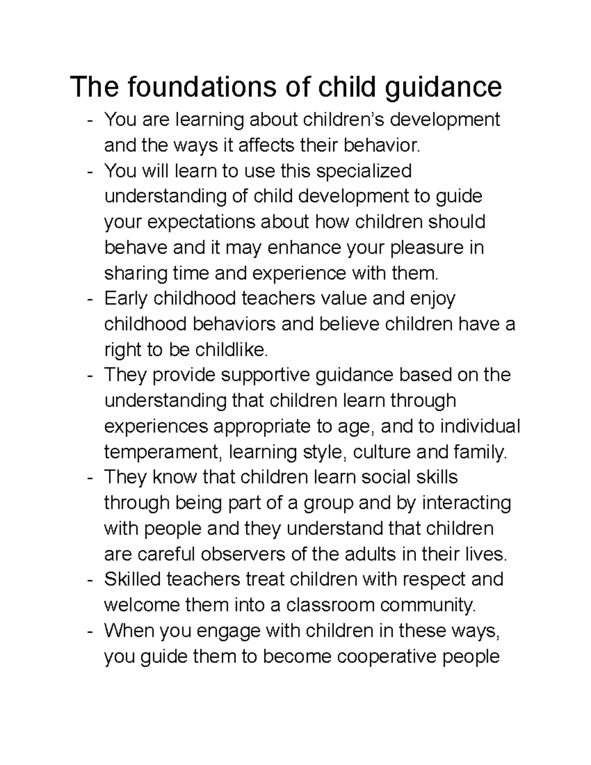 The foundations of child guidance - You will learn to use this ...