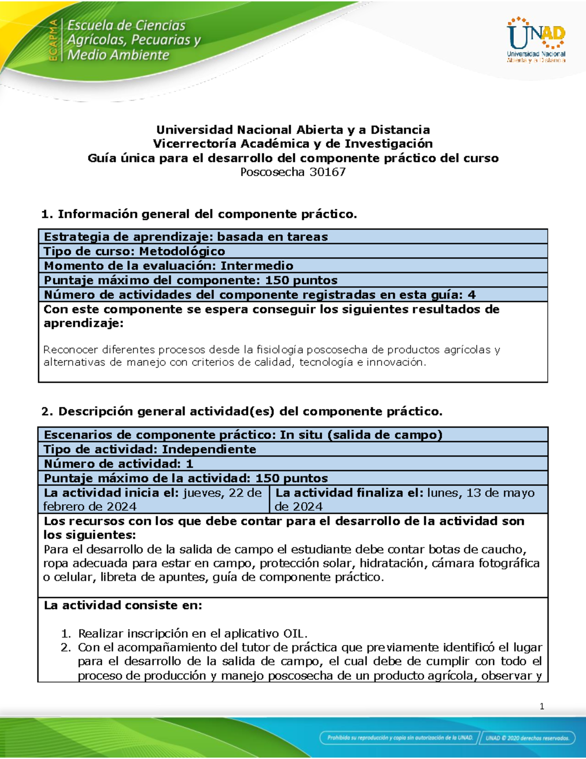 Guía para el desarrollo del componente práctico - Unidad 2 - Tarea 3 - Componente practico ...