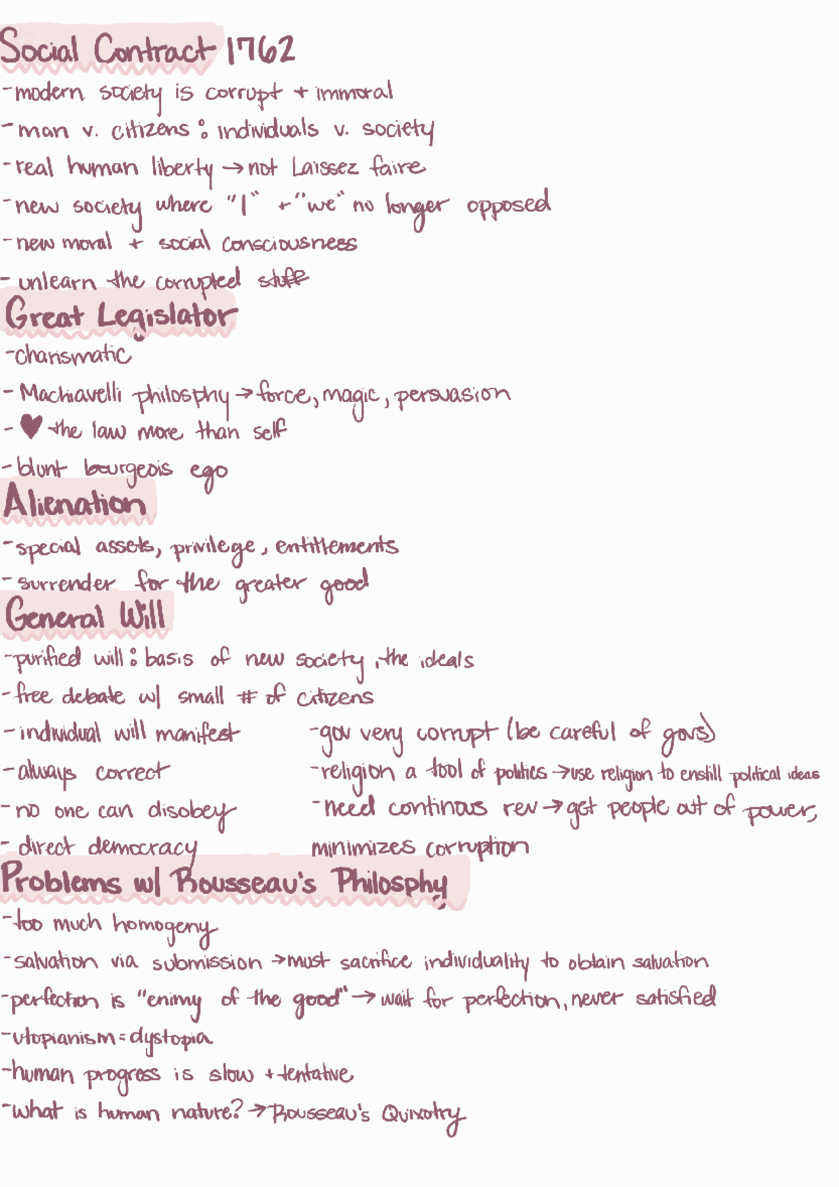 The Social Contract Rousseau 230403 092713 - Social Contract 1762 ...