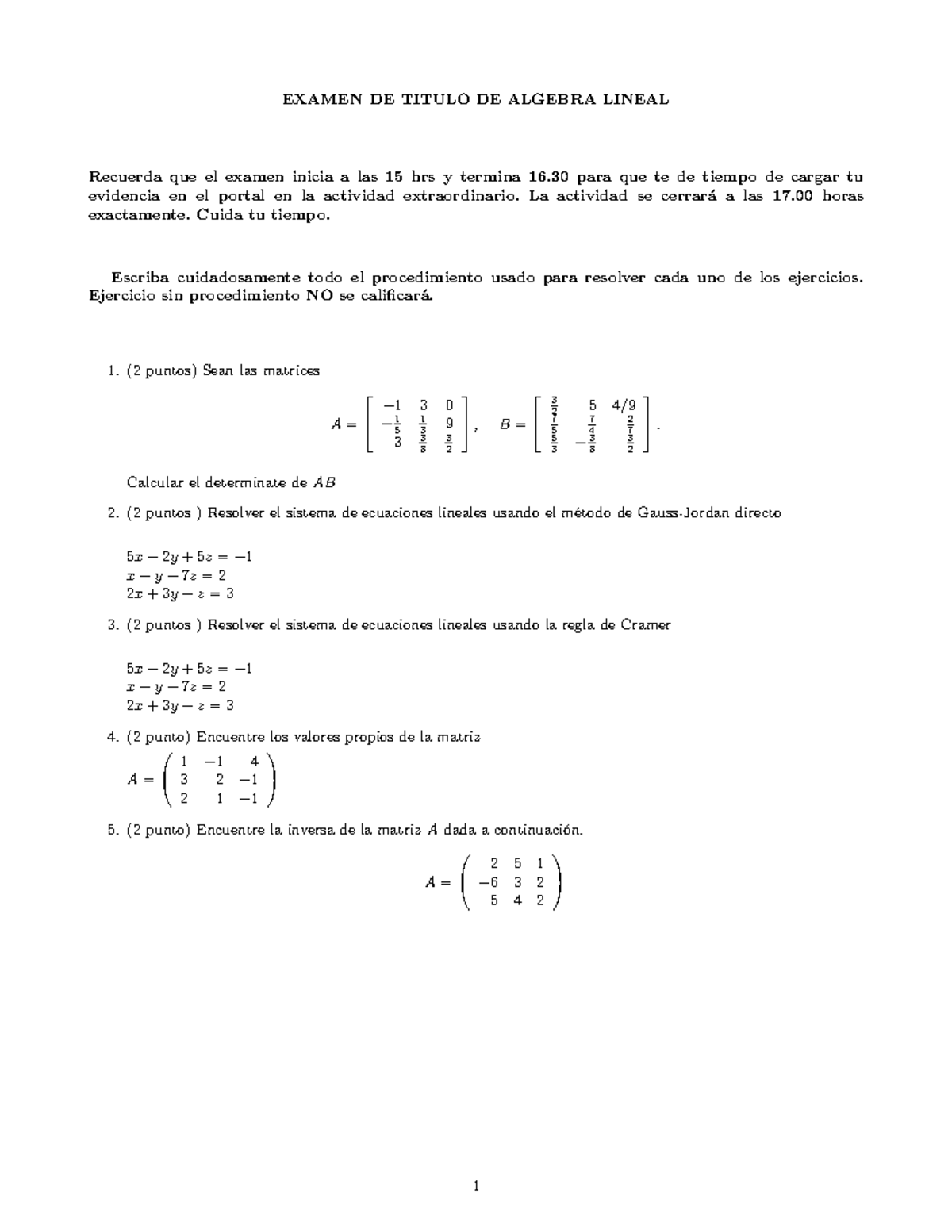 Problemas de repaso ,quimica orgánica - EXAMEN DE TITULO DE ALGEBRA ...