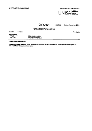 Unit 1.1 - Introduction to High-Risk Offendes - Unit 1 – Introduction ...