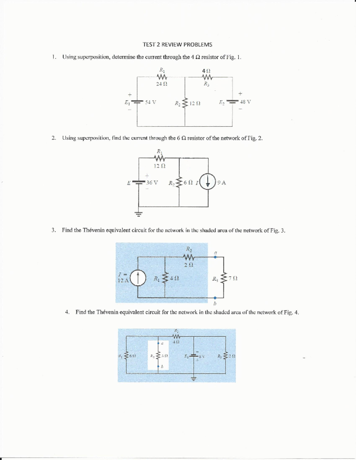 Test #2 Review Problems - EET 117 - Studocu